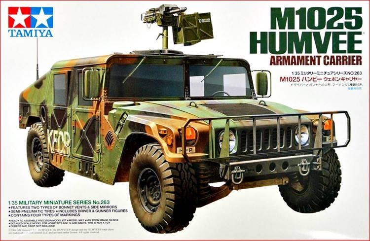 M1025 HUMVEE ARMAMENT CARRIER – Actual Slot